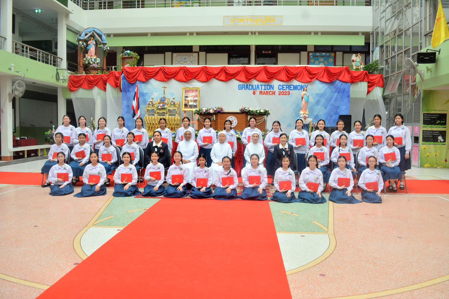 GRADUATION CEREMONY ASCS 113 อัสสัมชัญคอนแวนต์ สีลม