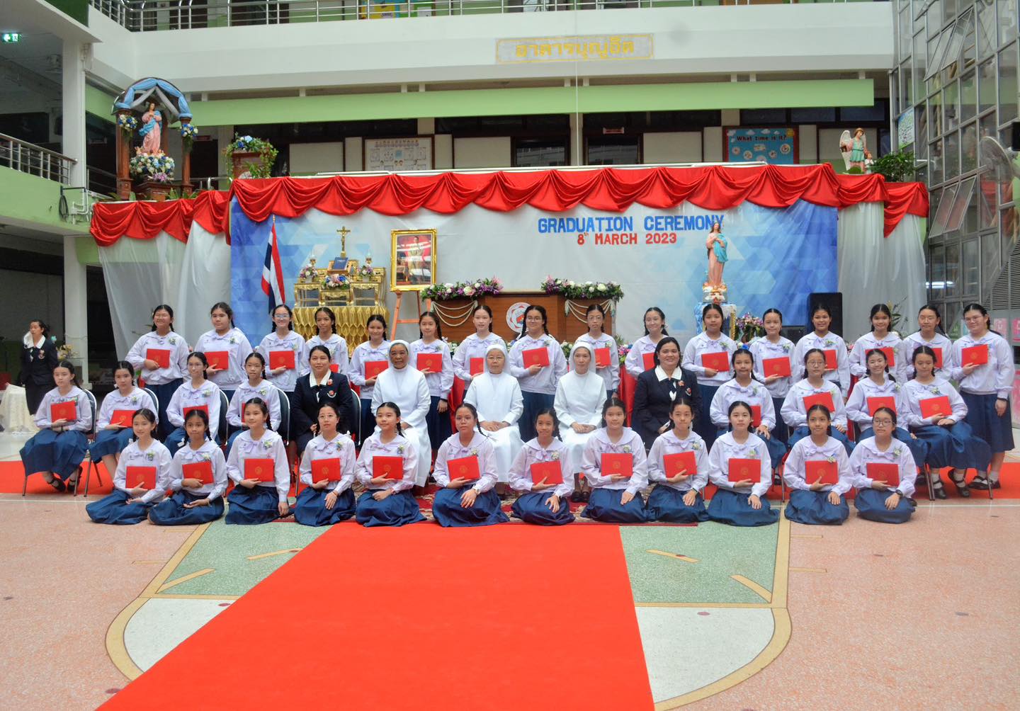 GRADUATION CEREMONY ASCS 113 อัสสัมชัญคอนแวนต์ สีลม