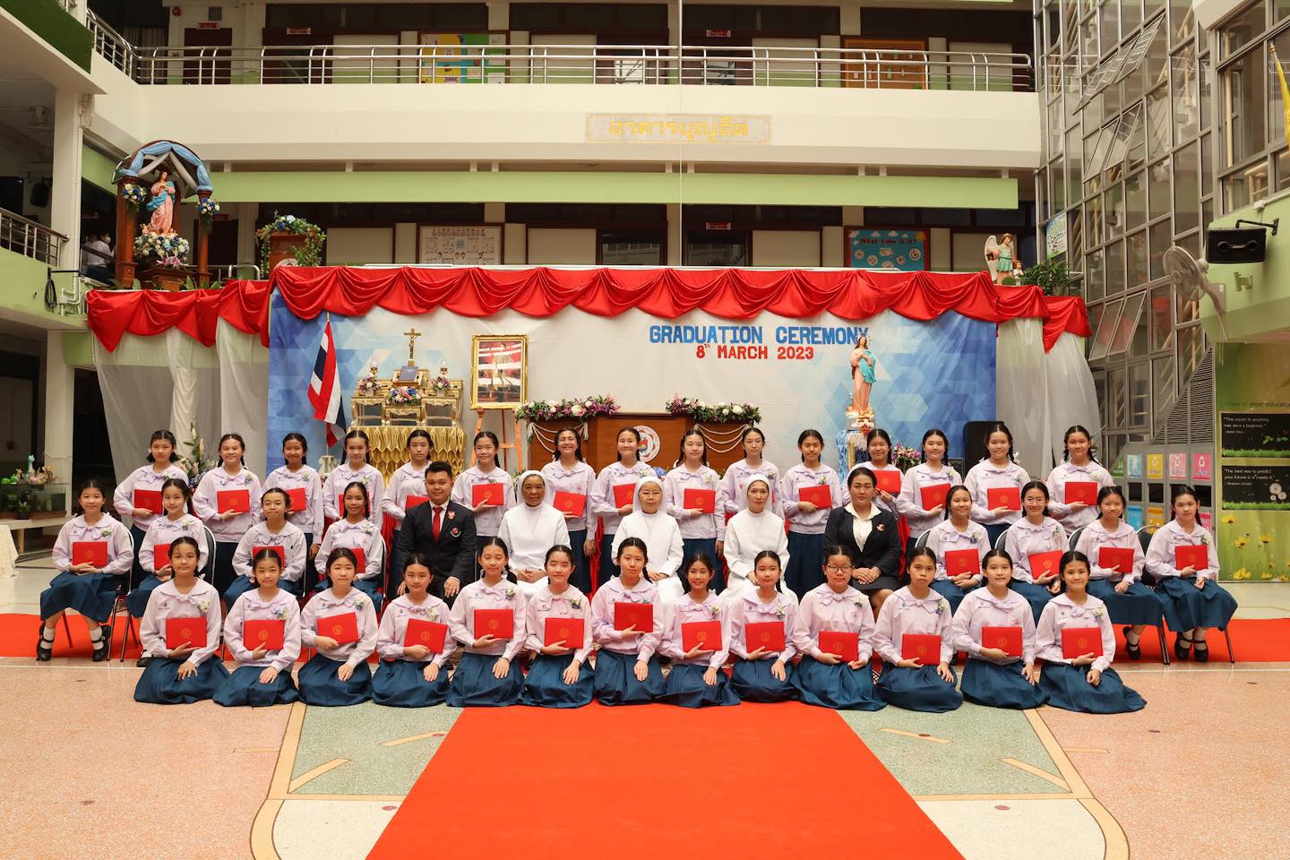 GRADUATION CEREMONY ASCS 113 อัสสัมชัญคอนแวนต์ สีลม