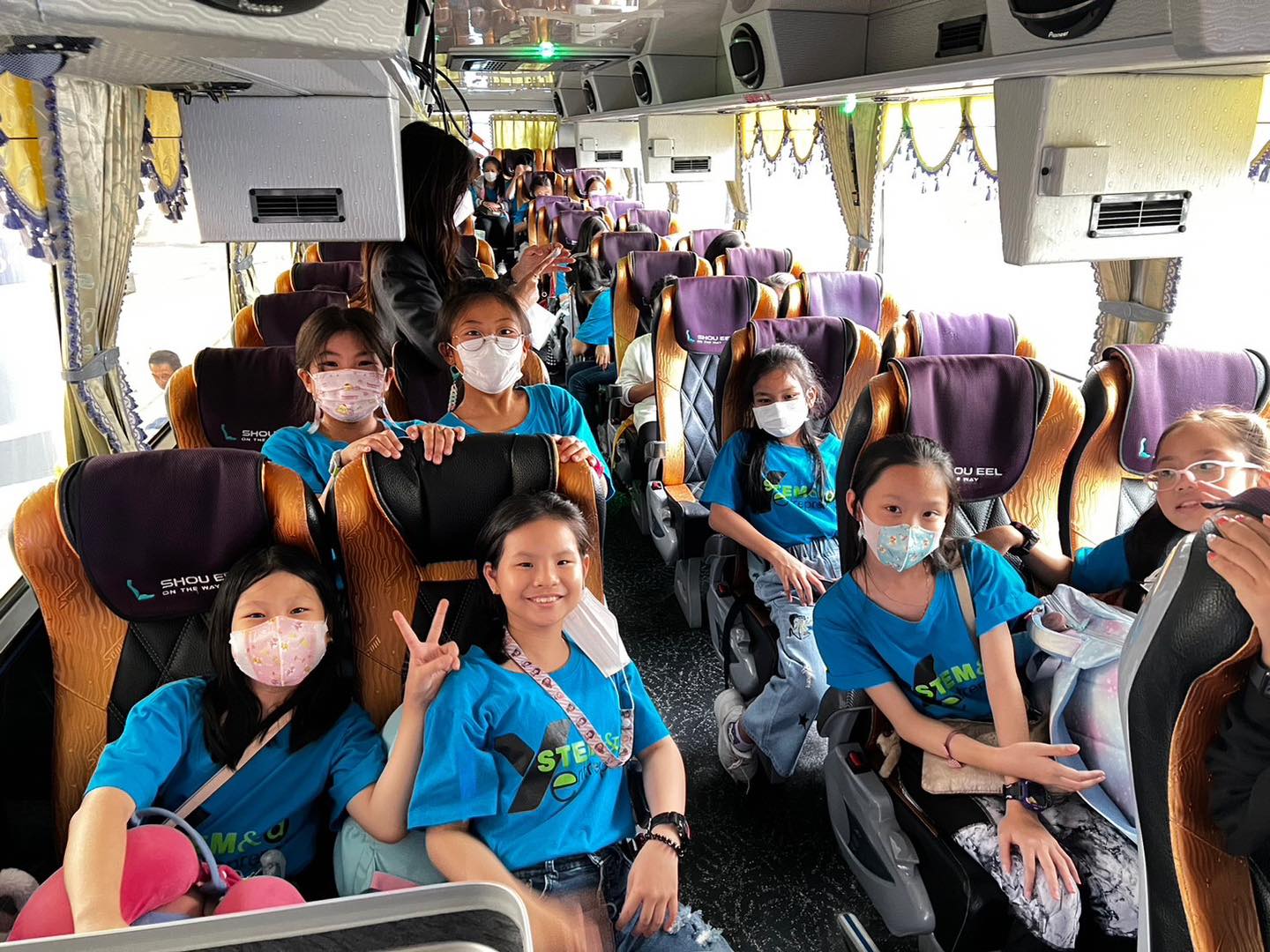 ภาพบรรยากาศการเดินทาง เข้าร่วมโครงการ Taiwan Young STEM รุ่นที่ 6